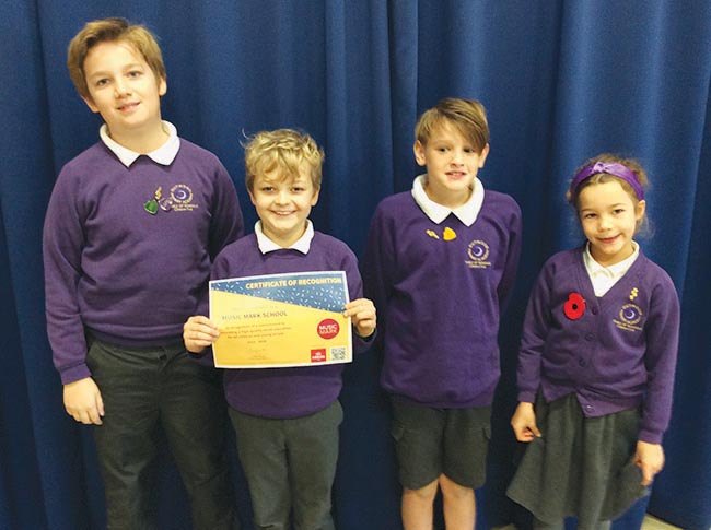 Alne's Outwood Primary Academy Music Program Recognised